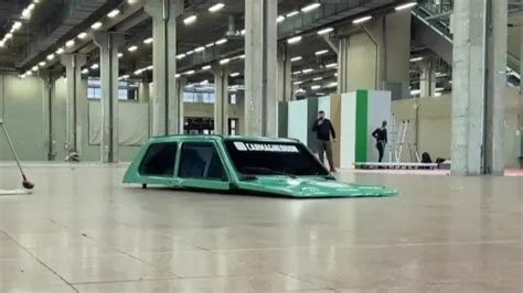 We Built Worlds Flattest Car With ‘invisible Wheels That ‘sink In