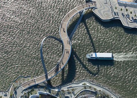 Arup Completes Meandering Bridge Across Perths Swan River