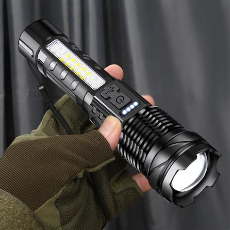 Waterproof Torch Lighting Tactical Hunting Lights Rechargeable Led