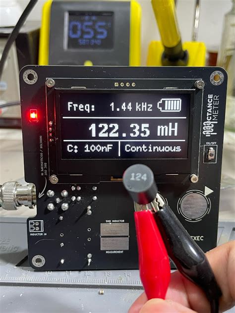 Esp32 Portable Inductance Meter