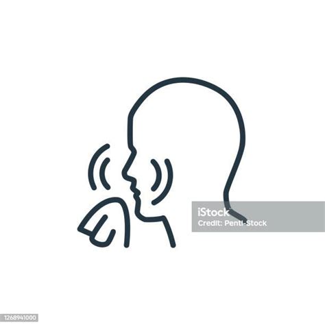 흰색 배경에 격리 된 코 벡터 아이콘입니다 개요 웹 사이트 디자인 및 모바일 응용 프로그램 개발을위한 얇은 라인 코 아이콘 얇은 선 코 윤곽선 아이콘 벡터