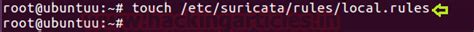 How To Configure Suricata Ids In Ubuntu Hacking Articles