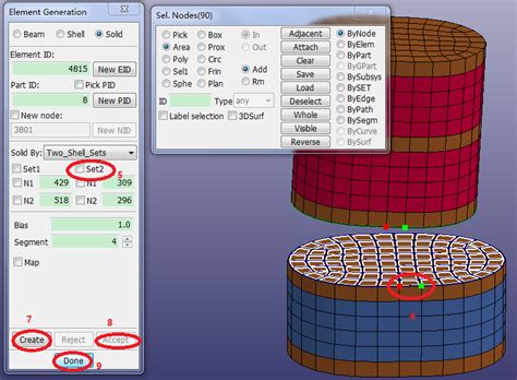 Generate Solid Elements Between Two Shell Layers