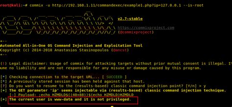 Commix Command Injection Exploiter Beginners Guide Hacking Articles