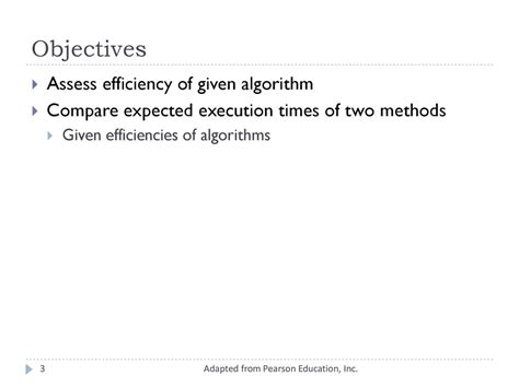 the efficiency of algorithms ppt download