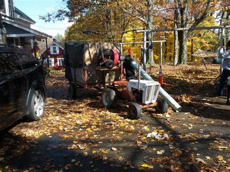 My Brothers Leaf Picker Upper Garden Tractor Forums