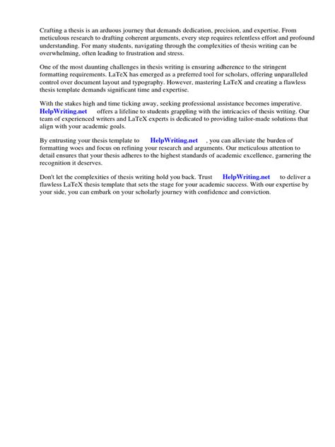 Eth Thesis Template Latex Pdf Thesis Page Layout