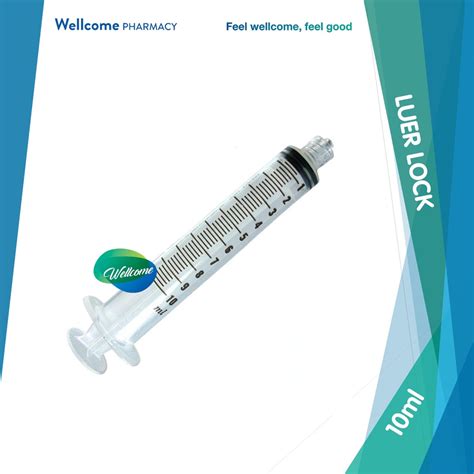 Hospitech Disposable Sterile Luer Lock Tip Syringe Without Needle