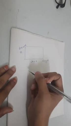 1 The Length Of A Rectangle Is 6 Cm More Than Its Breadth The Length Of