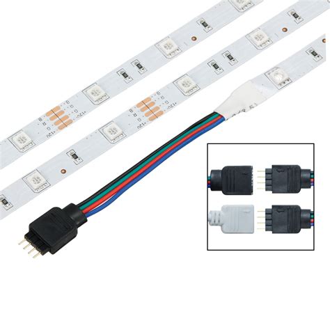 Kit Banda Led Rgb Lumina Multicolora M Cu Telecomanda Taste Si Transformator A Ecd