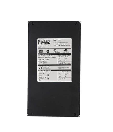 Lutron Grx Tvi Grafik Eye Interface Which Provides 0 10 Nexlar E Commerce