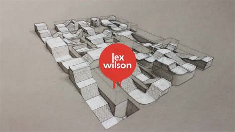 착시를 주는 입체 타이포그래피 By Lex Wilson 영국에서 일러스트레이터그래픽 디자이너로 활동중인 Lex Wilson