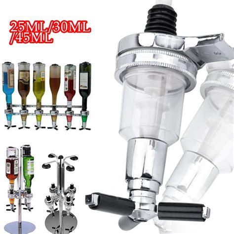 음료수 디스펜서 병 위스키 와인 알코올 주류 칵테일 맥주 디스펜서 병 와인 분배기 25 Ml 30 Ml 45ml Aliexpress