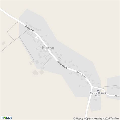 Map Binton Map Of Binton Cv37 9 And Practical Information