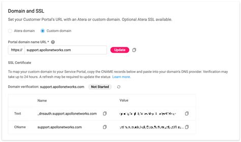 Set Up SSL For Your Customer Portal Atera Support
