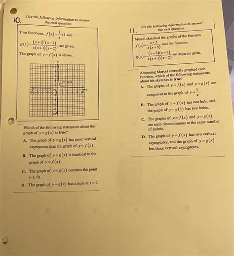 Solved Two Functions Fxx11 And