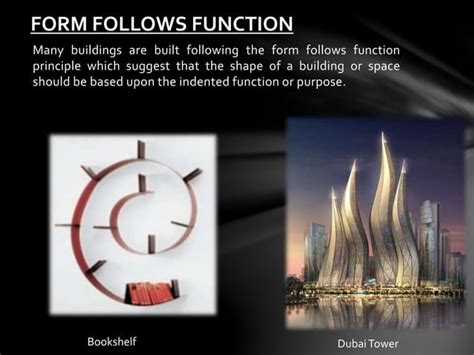 form follows function pptx