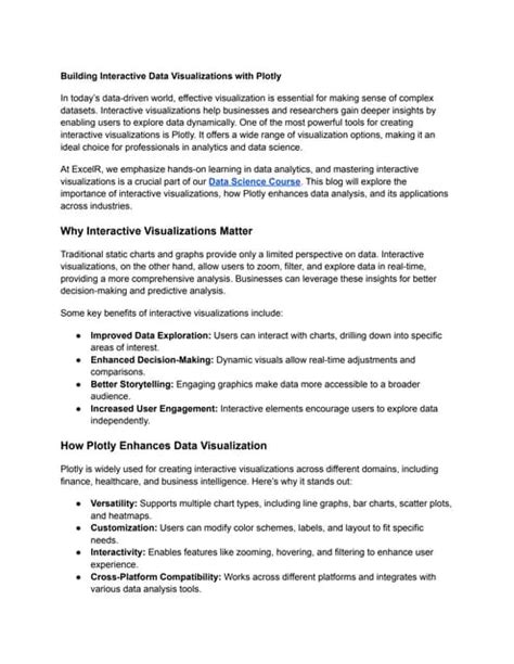 Building Interactive Data Visualizations With Plotlypdf