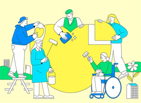 협동다양성 행복추구 벡터 일러스트 유토이미지 상세페이지 베이직샵 일러스트 22171029