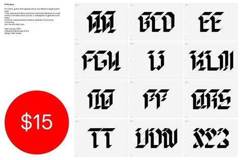 Fh Fraktur™ Typeface By Hardal On Creativemarket