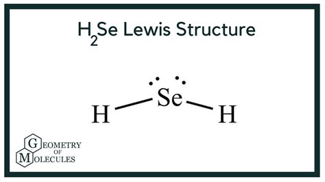 H2se Lewis Structure How To Draw Lewis Dot Diagram Youtube
