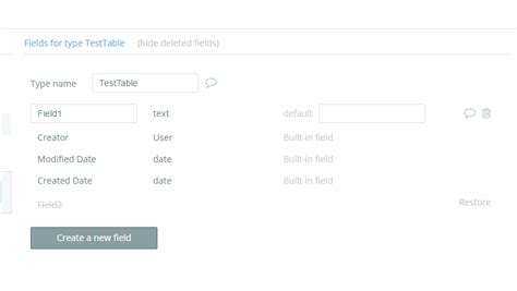 Permanently Delete Fields Database Bubble Forum