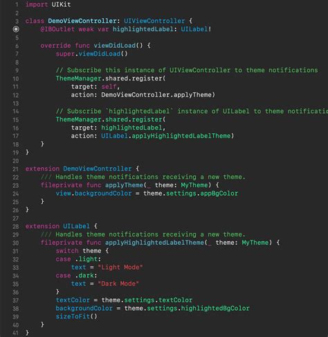 Swift Developing A Shared Theme Manager Serhiy Butz