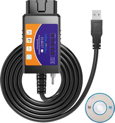 Elm327 Obd2 Usb Adapter Elmconfig Scanner With Ms Can Hs Can Switch Car And Light Truck Check