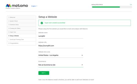 github senaith project 3 matomo web analytics on cloud in this