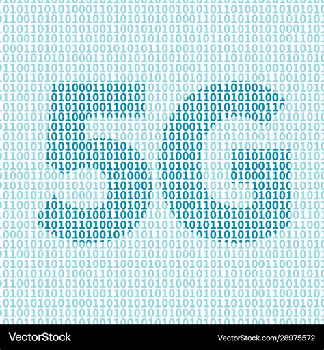 5g Network Technology In Binary Code Royalty Free Vector