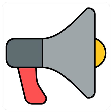 Speaker And Magaphone Icon Concept 53418411 Vector Art At Vecteezy