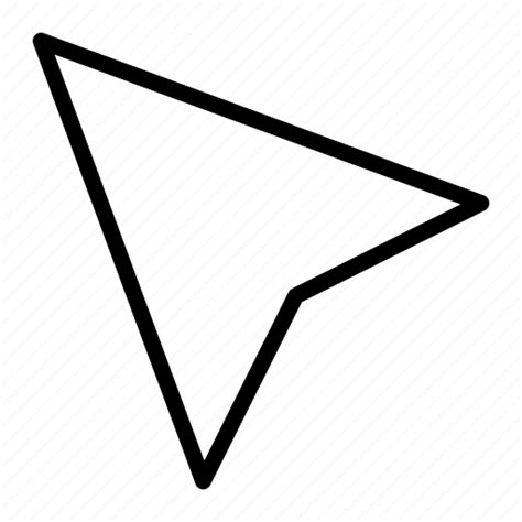 Click Send Pointer Arrow Mouse Direction Cursor Icon Download