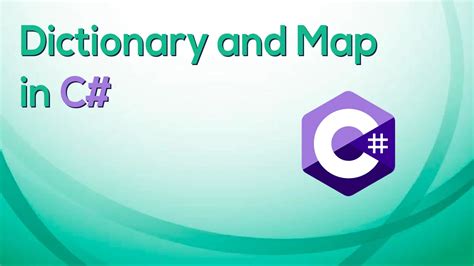 how to use dictionary and map in c