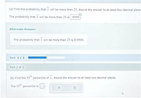 A Find The Probability That X Will Be More Than Chegg Com