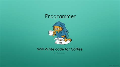 Programmer Code For Coffee PCbots Wallpapers Pinterest