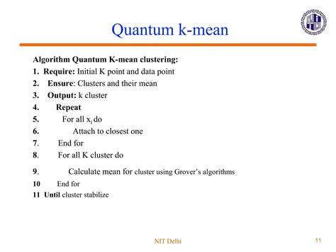Quantum Computing In Machine Learning Pptx Physics Science