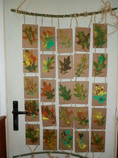 가을낙엽 공동작품 만들기 유치원 작품전시회 단체작품 유치원 어린이 미술 전시 유치원 아이디어