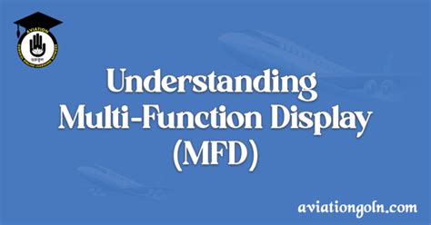 Understanding Multi Function Display Mfd Aviation Gurukul Goln