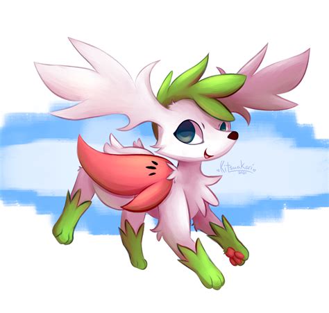 Shaymin Sky Form Drawing Pokémon Encyclopedia Sky Forme Shaymin Can