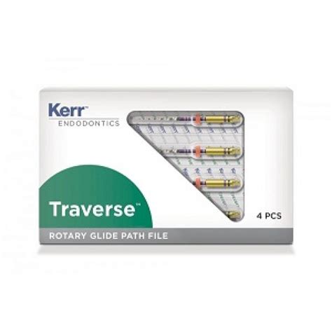 Kerr Traverse Rotary Glide Path File 06 18 21mm 4 Ks818 2186 Matrix Dental