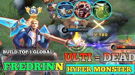 Fredrinn Build 1 Hit Damage Cheater Ini Rahasia Build Dari Top 1