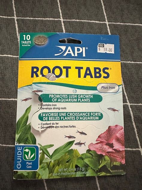 Api Root Tabs Proper Ph 65 Stress Coat Leaf Zone Co2 Booster