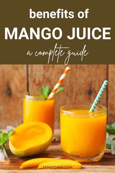 Mango Juice 101 Nutrition Benefits How To Use Buy Store Mango