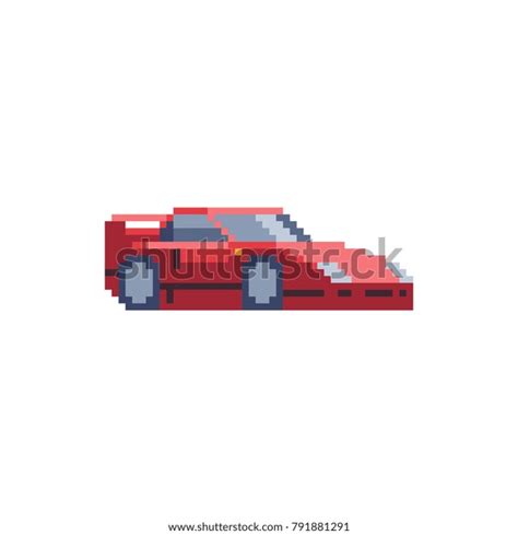 8 Bit Pixel Car Retro Racing Game B Poster For Sale By Vitalka Uk