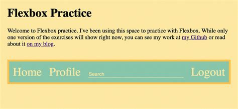 Flexbox — Week 4 Building A Responsive Nav Bar By Claire Mccleskey