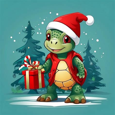Turtle Christmas Images Free Download On Freepik