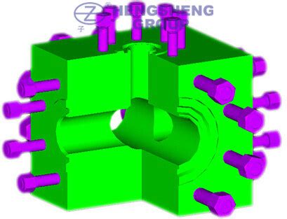 API A Block Crosses And Tees And Elbow Flanged Or Studded API Flanged Crosses And Tees And