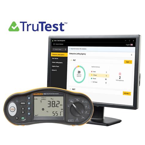 Fluke 1662 Multifunction Tester With Trutest Data Management Software