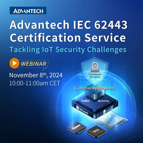 advantech europe on linkedin advantech webinar iec62443 security