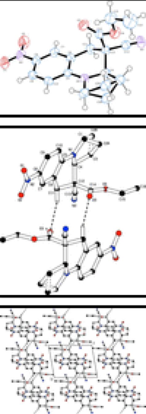 Ortep View Of The Molecular Structure Of The Title Compound Download Scientific Diagram